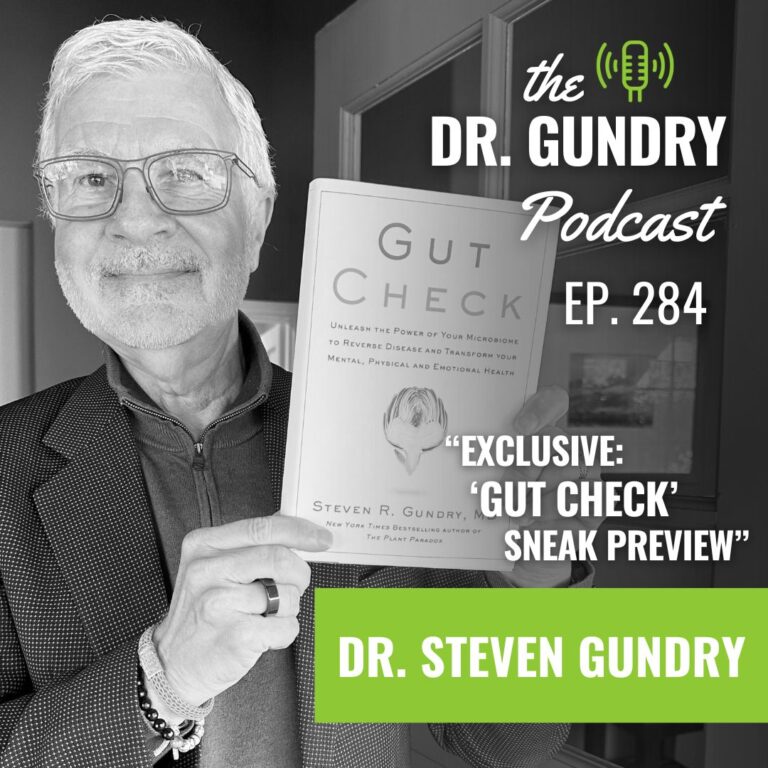 Exclusive: Dr. Steven Gundry's Gut Check Book (sneak preview!)